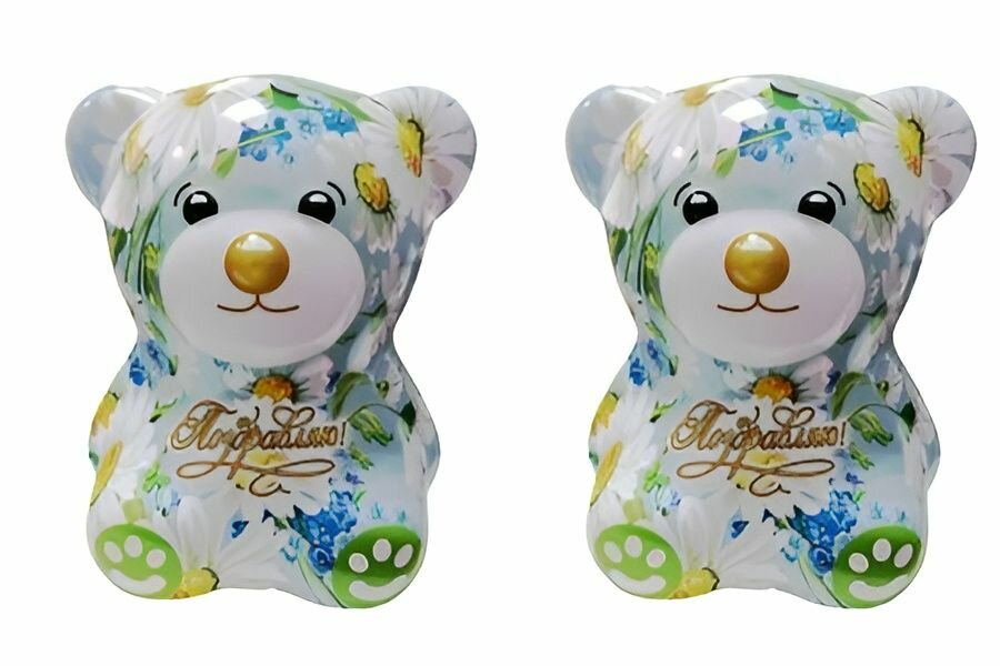 Черный дракон Чай черный Мишка с Ромашкой, 50 г, 2 уп