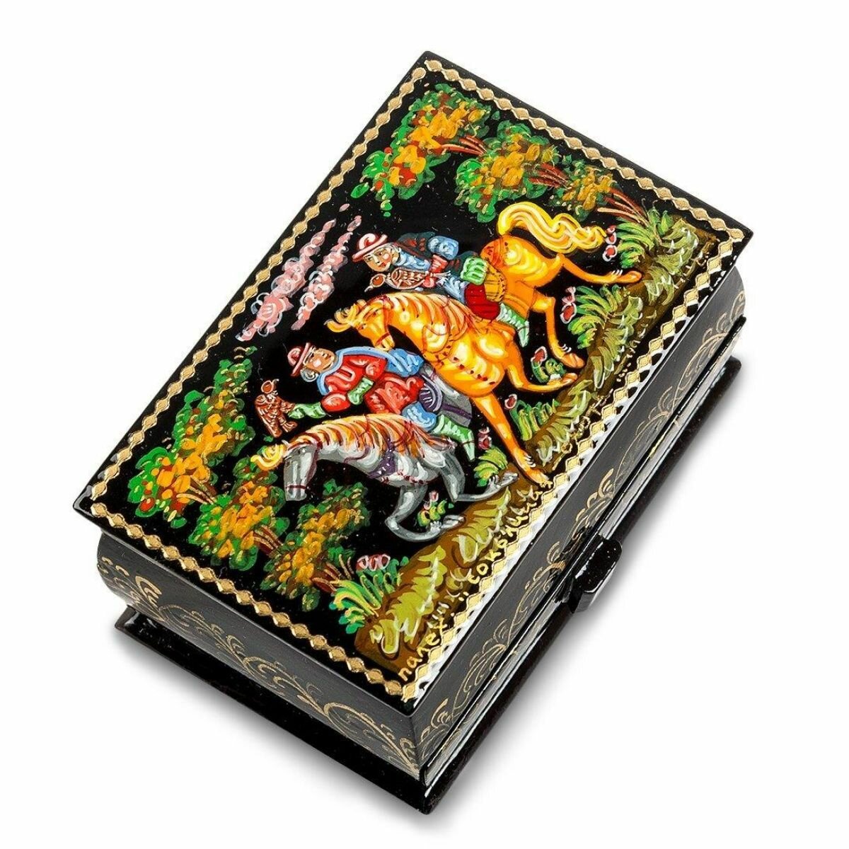 Шкатулка Соколиная охота С. М. A2037501