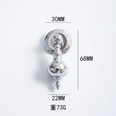 Ручки для шкафа из латуни Chrome drop pulls