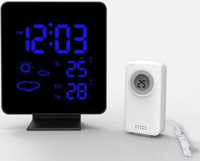 Метеостанция Uniel UTV-65, беспроводная, с анимированным прогнозом погоды