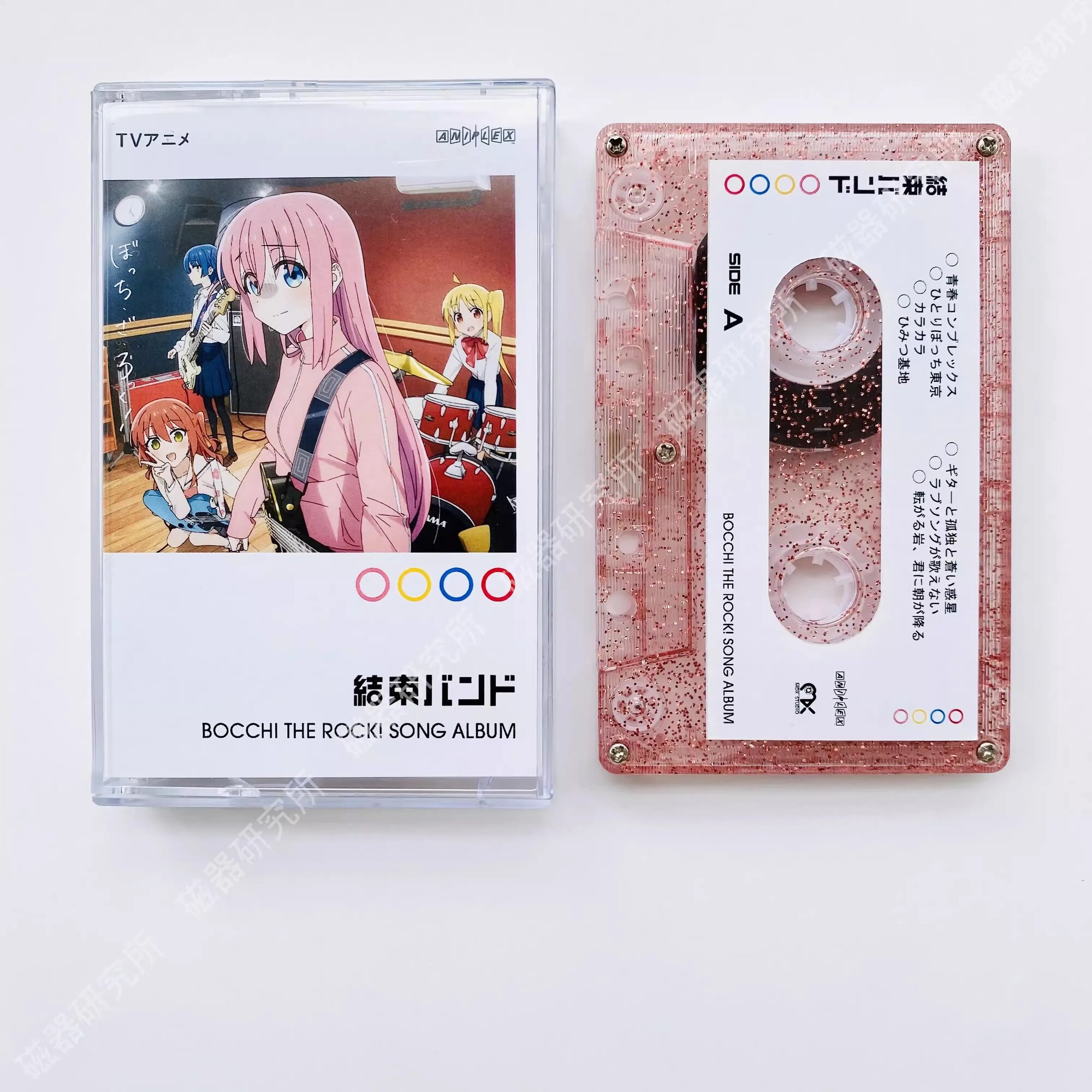 Музыкальная лента в стиле аниме BOCCHI THE ROCK keroku Banndo, готовая музыкальная лента Hitori для косплея, саундтреки, бокс, кассеты, Walkman, автомобильная лента, альбом для прослушивания музыки