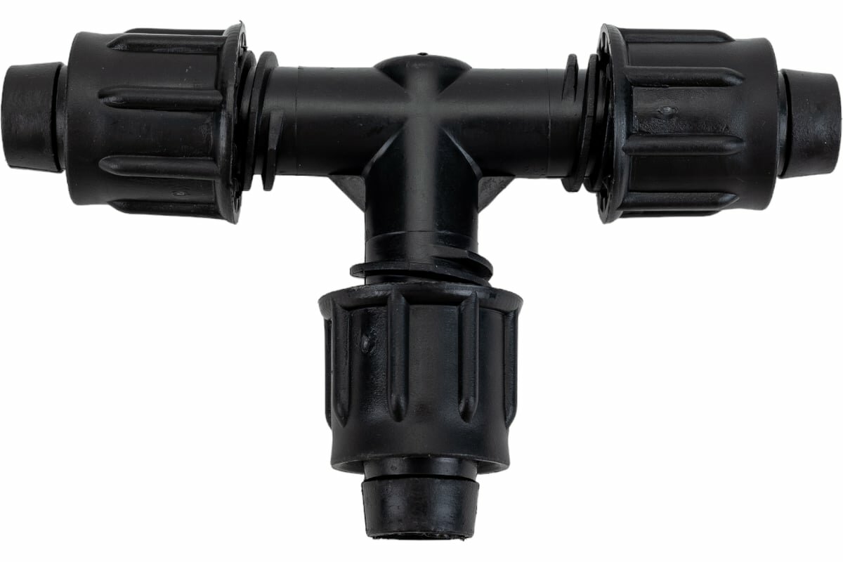 MasterProf MP-У Зажимной тройник для ленты капельного полива ДС.060089надежное соединение
