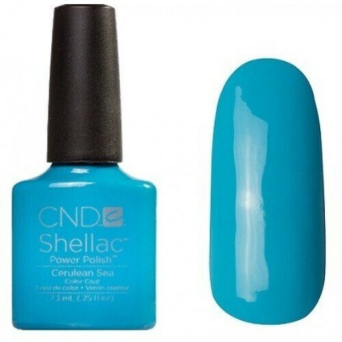 CND SHELLAC гель лак Cerulean Sea