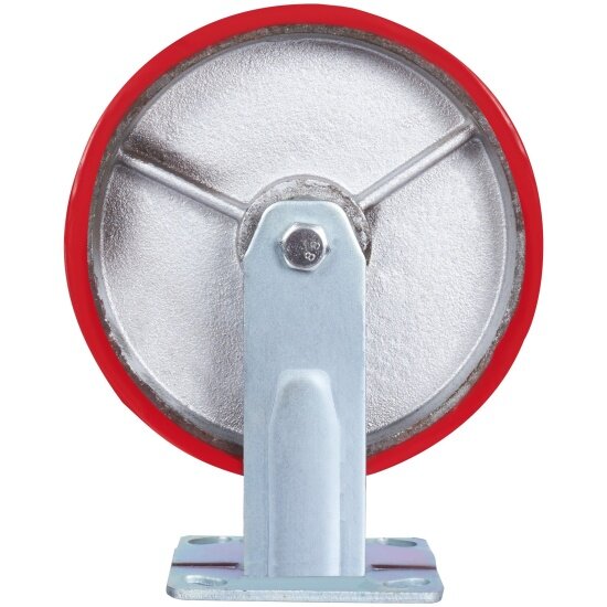 Euro-lift Большегрузное колесо с полиуретановой шинкой С-4107-DUS не повор, без тормоза, г/п 800кг Д=150мм