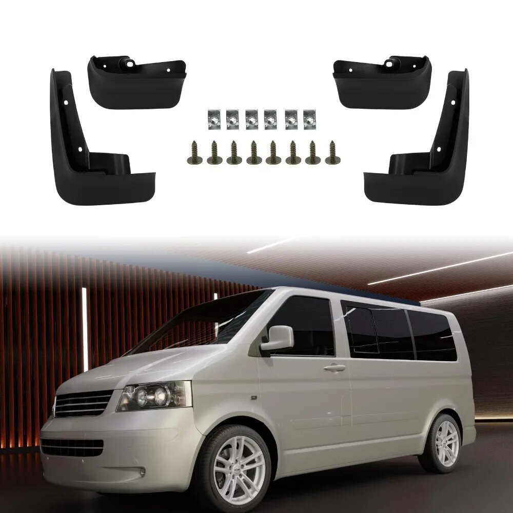 Брызговики для Volkswagen VW T6 Transporter VW T5 Multivan T6 Cara velle Multivan 2008-2020