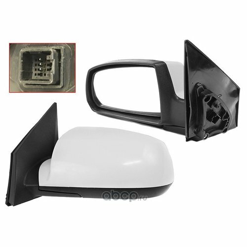 Зеркало KIA RIO 05-09 LH регулировка, обогрев, 5 контактов Sat STKA469402