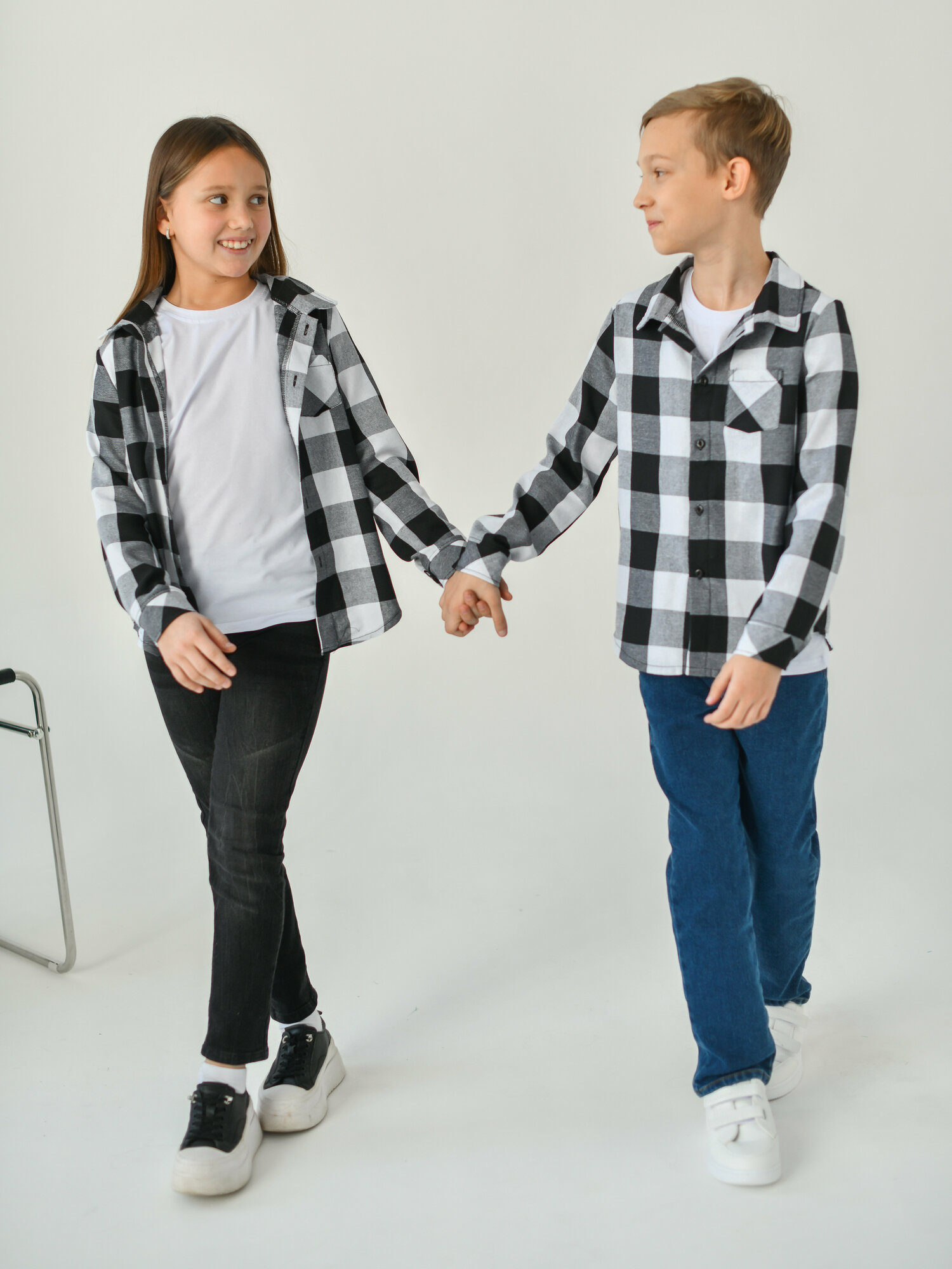 Школьная рубашка Базовая коллекция