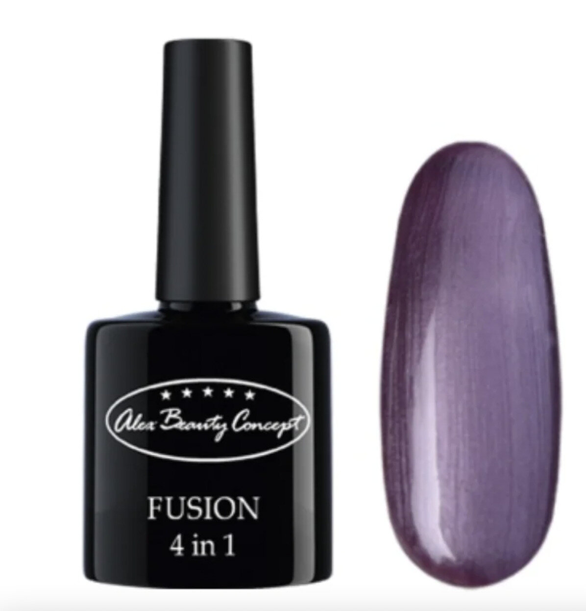 Alex Beauty Concept Гель-лак FUSION 4 IN 1 GEL,7.5 мл, цвет фиолетовый/серый