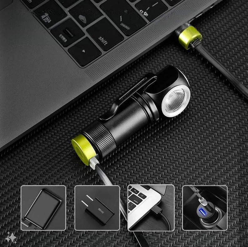 Налобный фонарь, сенсорный налобный светодиодный фонарь инновационный