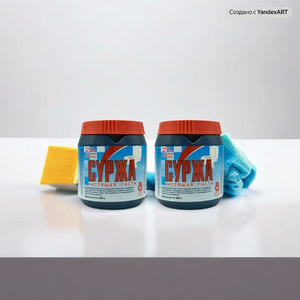 Чистящая паста универсальная Суржа, 450 г, 2 шт