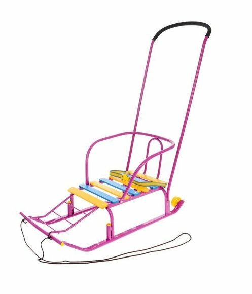 Санки Nika Тимка 5 комфорт сиреневый Т5К/СН2 Тимка 5 комфорт сиреневый