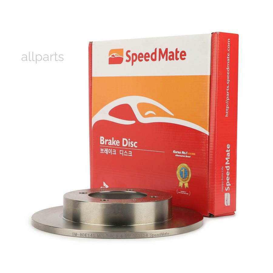 SPEEDMATE SM-BDE145 Диск тормозной задний MITSUBISHI Carisma, Lancer V, Space Star VOLVO V40, S40 I