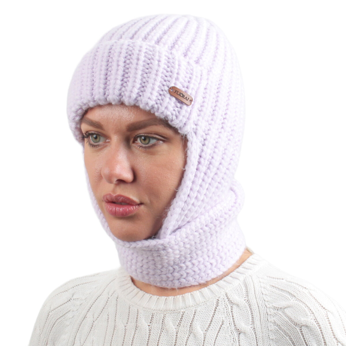 Шапка-ушанка для женщин