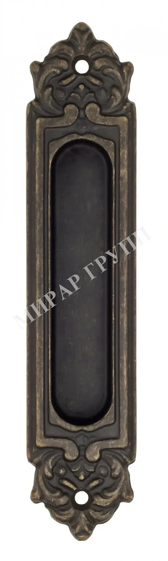 Ручка для раздвижной двери Venezia U122 DECOR (1 шт.) античная бронза