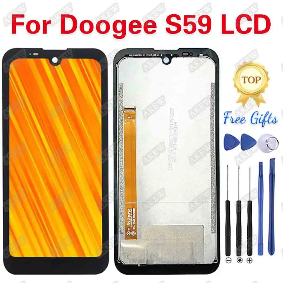 ЖК-дисплей 5,71 "Для DOOGEE S59 Pro, Новый сенсорный экран Doogee S59, S59Pro, дигитайзер в сборе, S 59, запасные части для телефона, оригинал Doogee S59 LCD