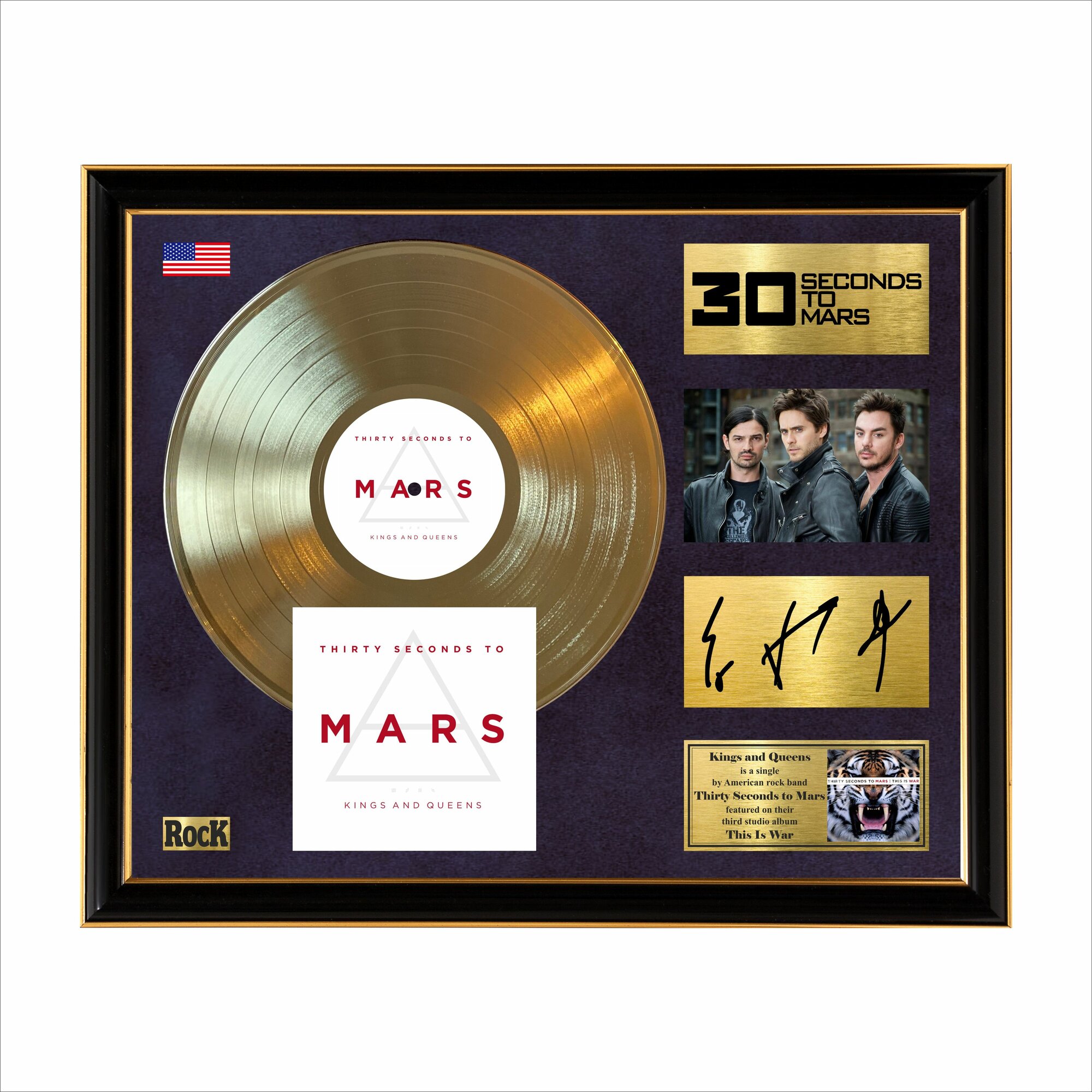 Картина в рамке Thirty Seconds to Mars