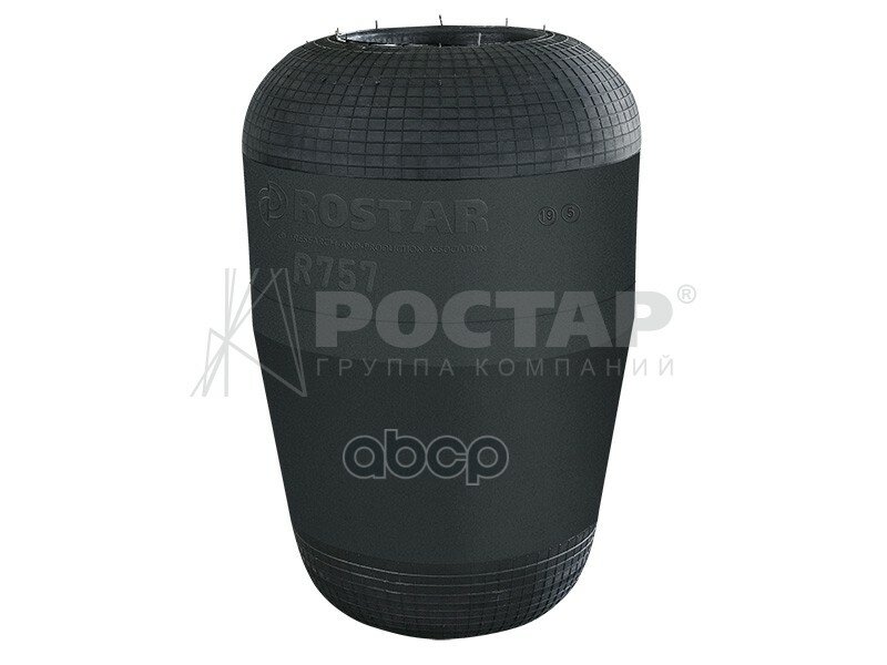 Пневморессора MERCEDES (чулок) (385х265мм, отв. 130.8х130.8мм) ROSTAR ROSTAR арт. R757