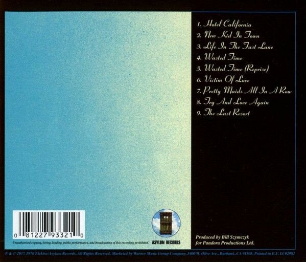 Eagles - Hotel California (CD) — фото 1