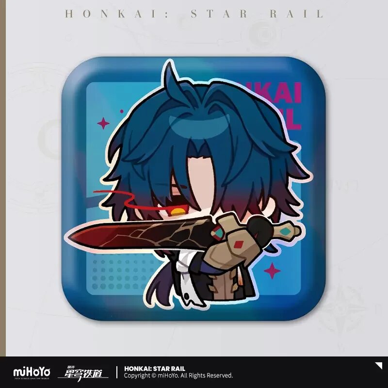 Фигурка Honkai Star Rail, персонаж, темно-синий, Blade