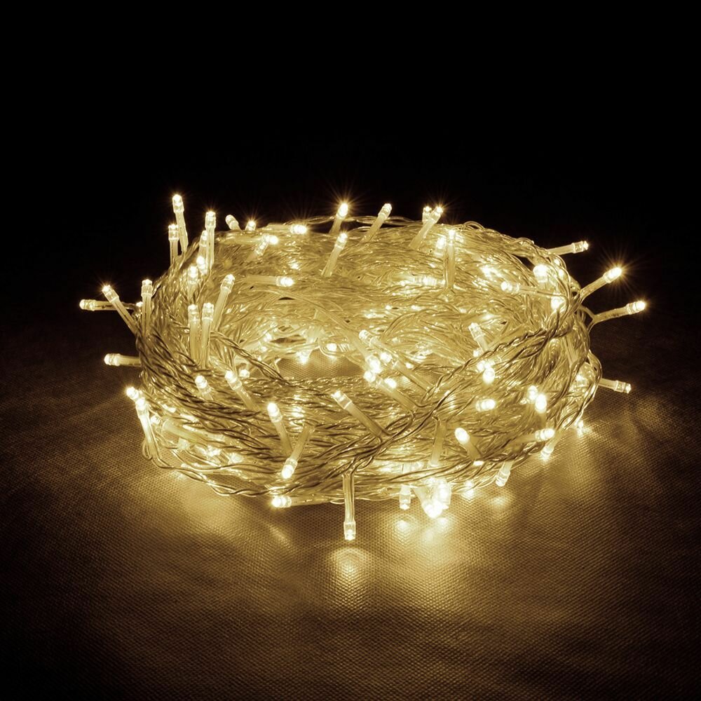 Гирлянда Сеть 1,2х1,5м 24V VEGAS 144 LED теплый уличная IP44 55217