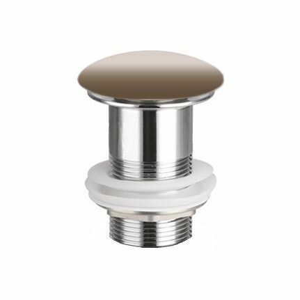 Донный клапан Ceramicanova CN2000MC с керамической накладкой click-clack капучино матовый