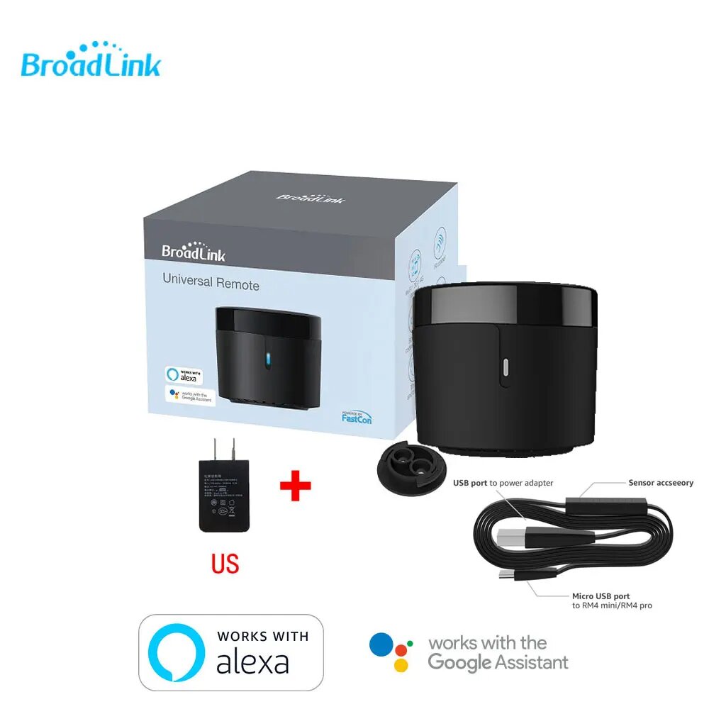 BroadLink RM4 Pro Умный пульт дистанционного управления US RM4 mini Add HTS2