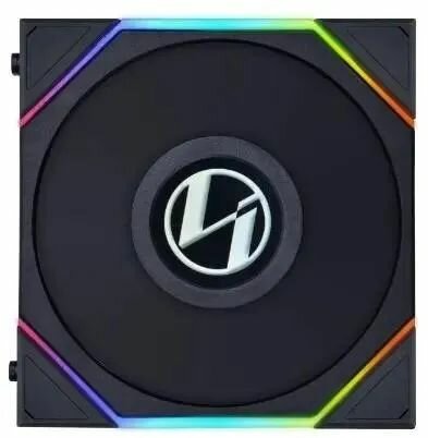 Корпусный вентилятор Lian Li Вентилятор для корпуса Lian-Li Uni Fan TL LCD 120 LCD ARGB 120х120x28 черный 7-pin 27дБ (упак:3шт) (G99.12TLLCD3B.00) Ret