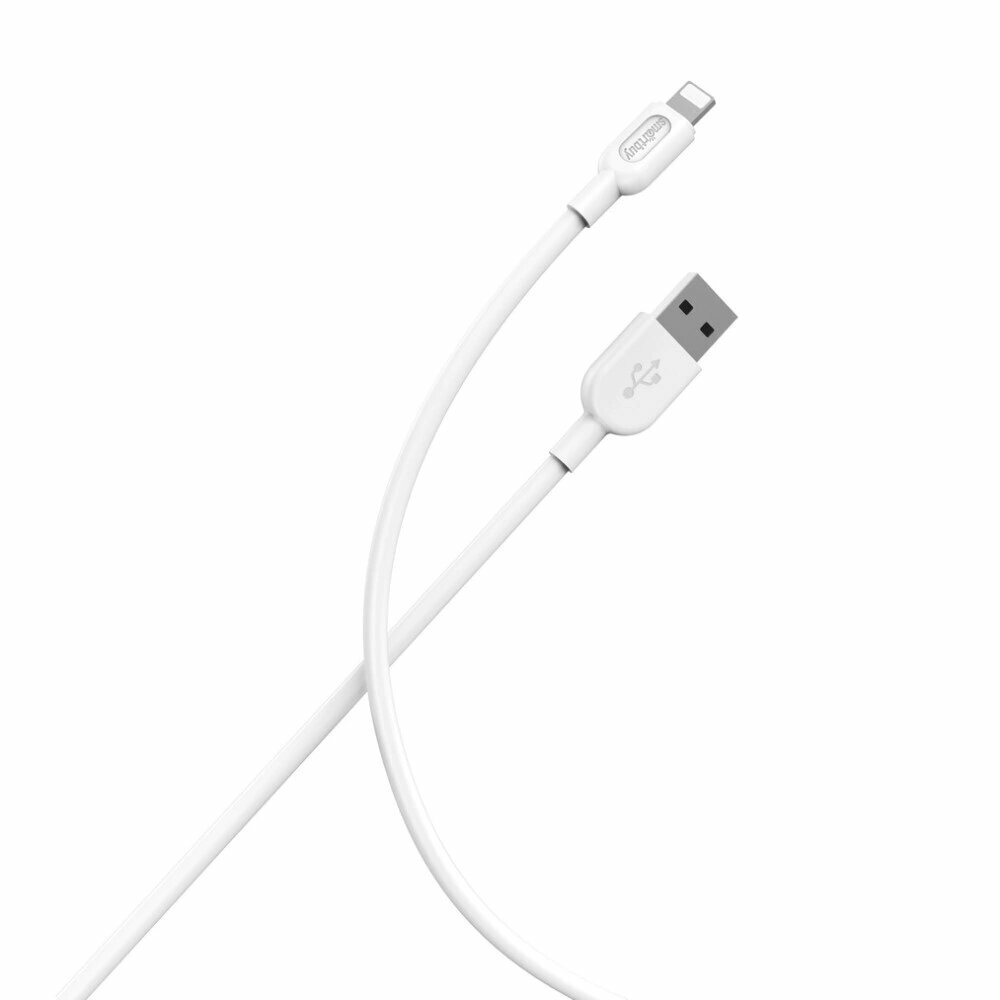 Кабель Smartbuy USB-8pin 1 м белый
