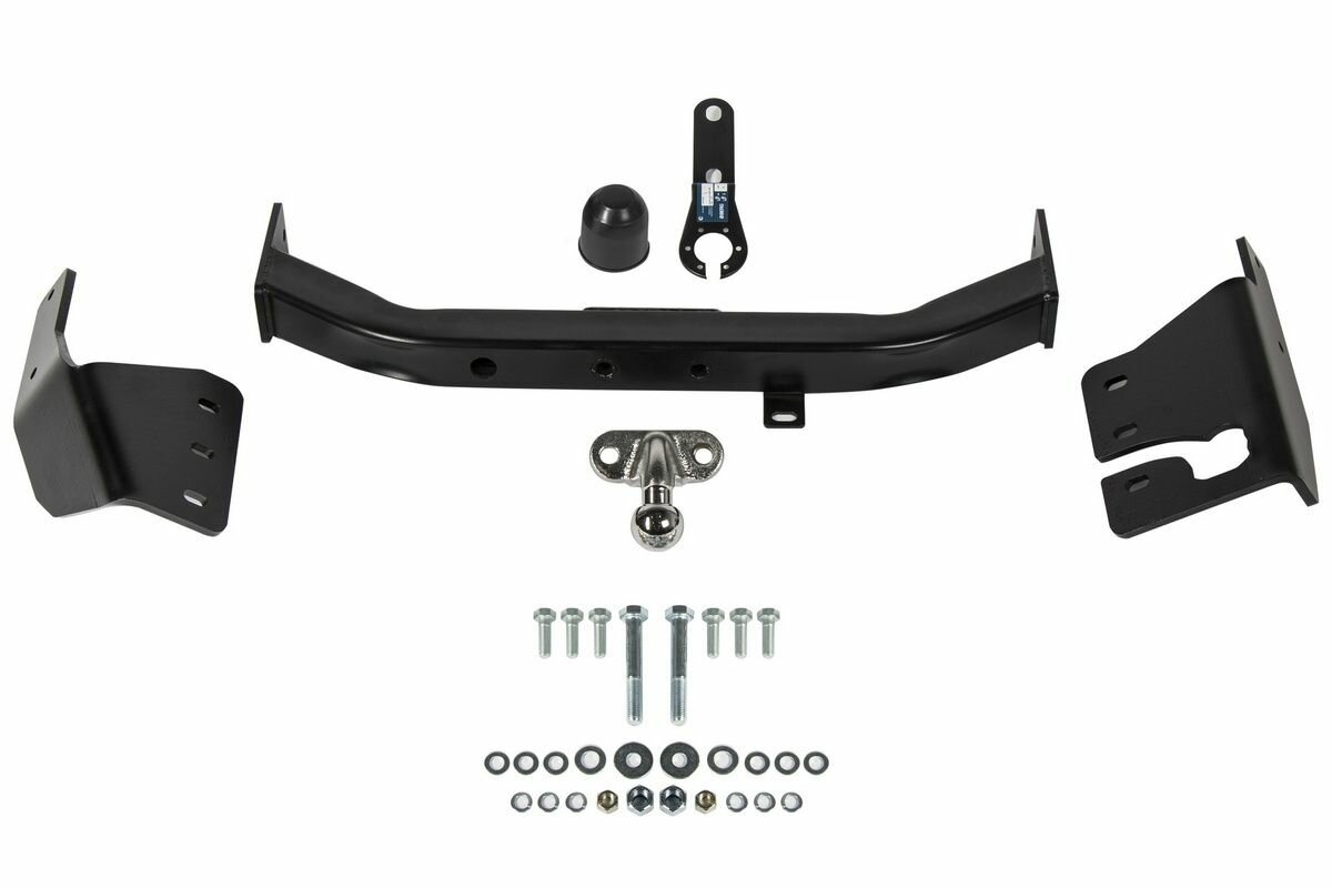 Фаркоп с элект. Smart, для Toyota Fortuner II поколение (кроме TRD) 2017-2020 2020-н. в, шар F, 1500/75 кг, F.5715.001, Berg (паспорт, сертификат)