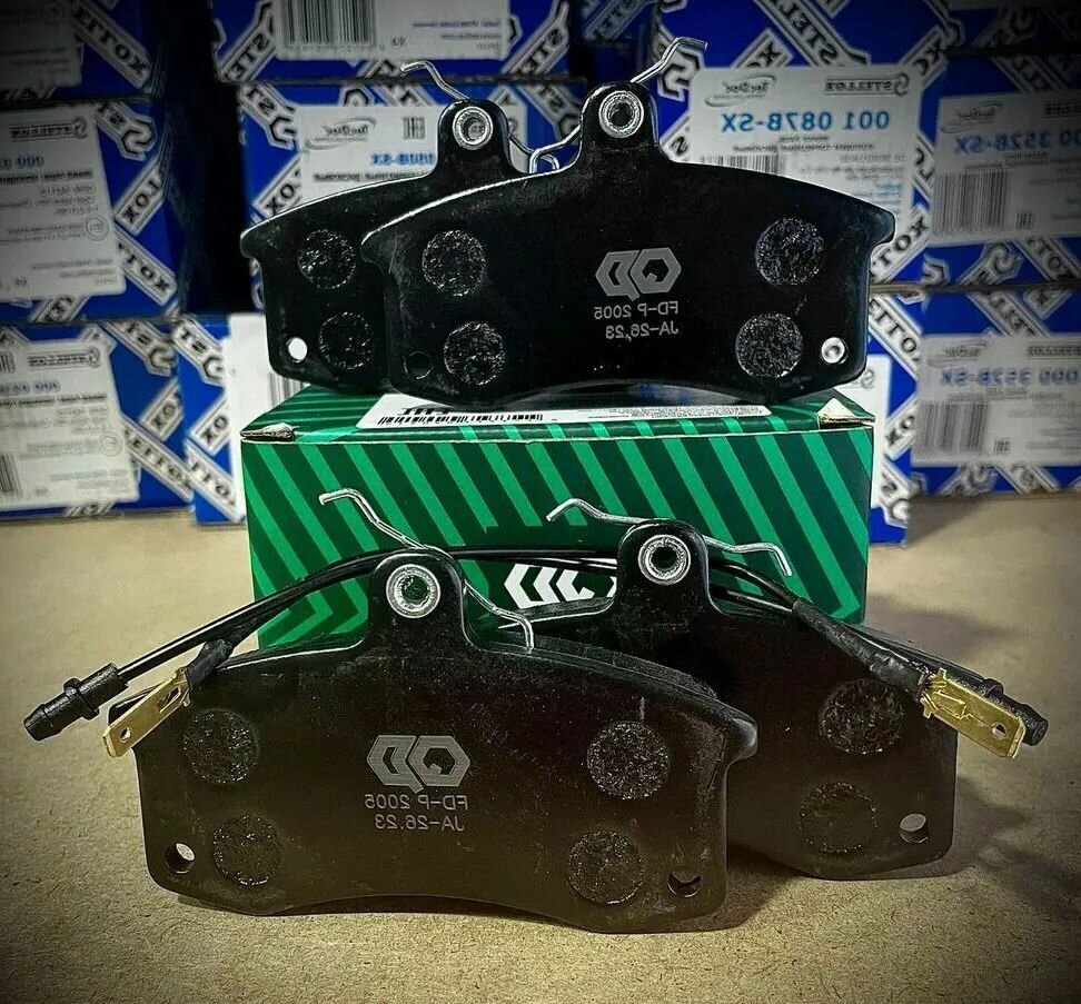 Колодки передние для Лада Калина, Приора, 2110 ,2114 GDB1446 OEM 21100-3501080-00