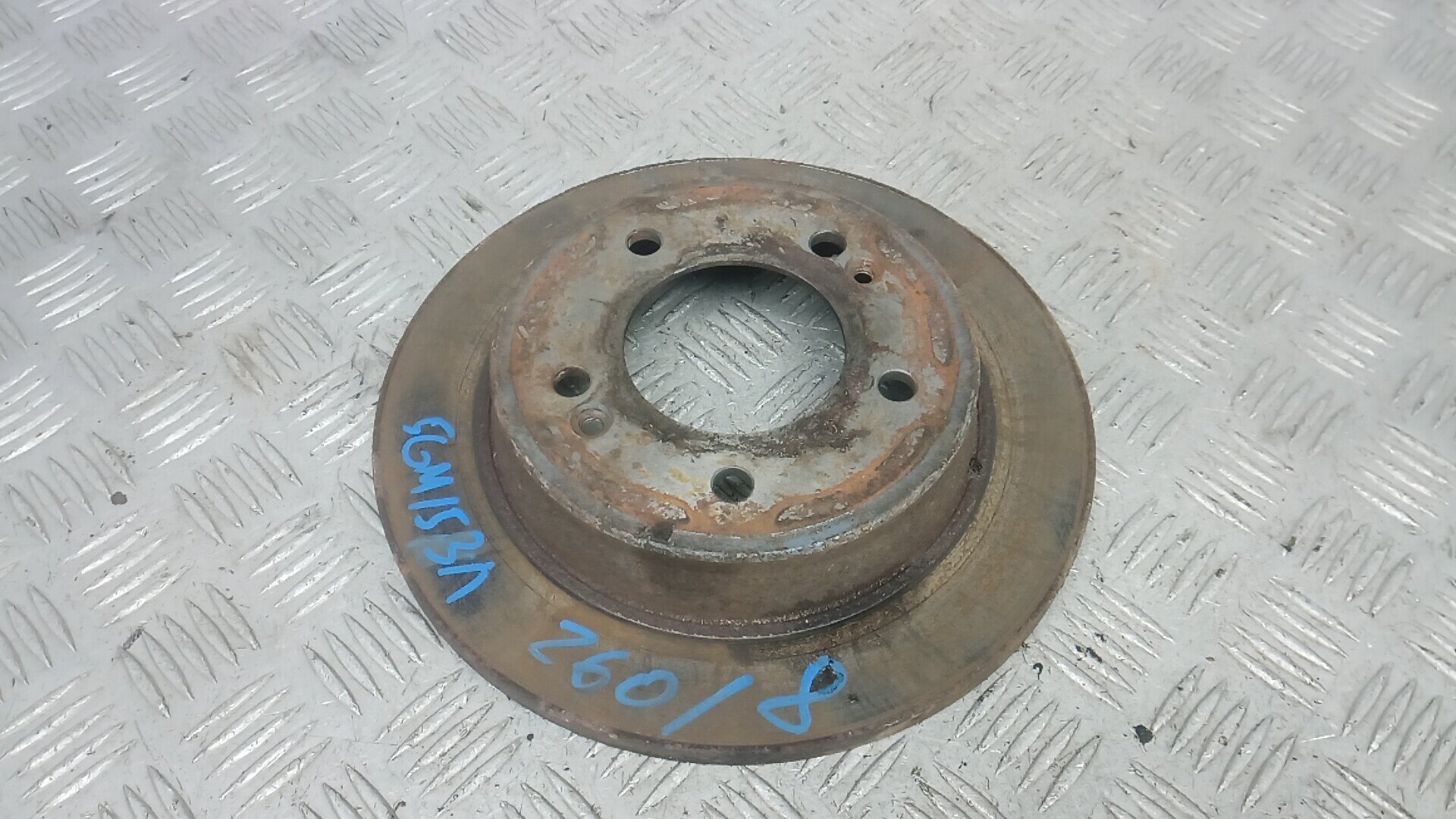 Диск тормозной задний KIA CEE'D 2 (JD), Номер 58411A6300