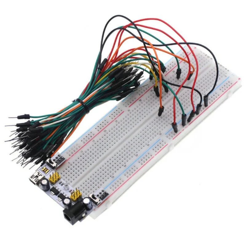Макетная плата Liludin MB-102 White KIT, 830 точек
