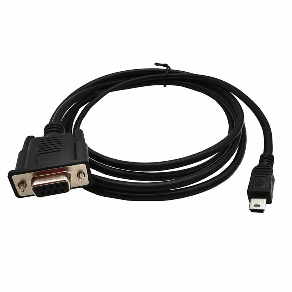Мини USB на RS232 DB9 9-контактный адаптер 180 см