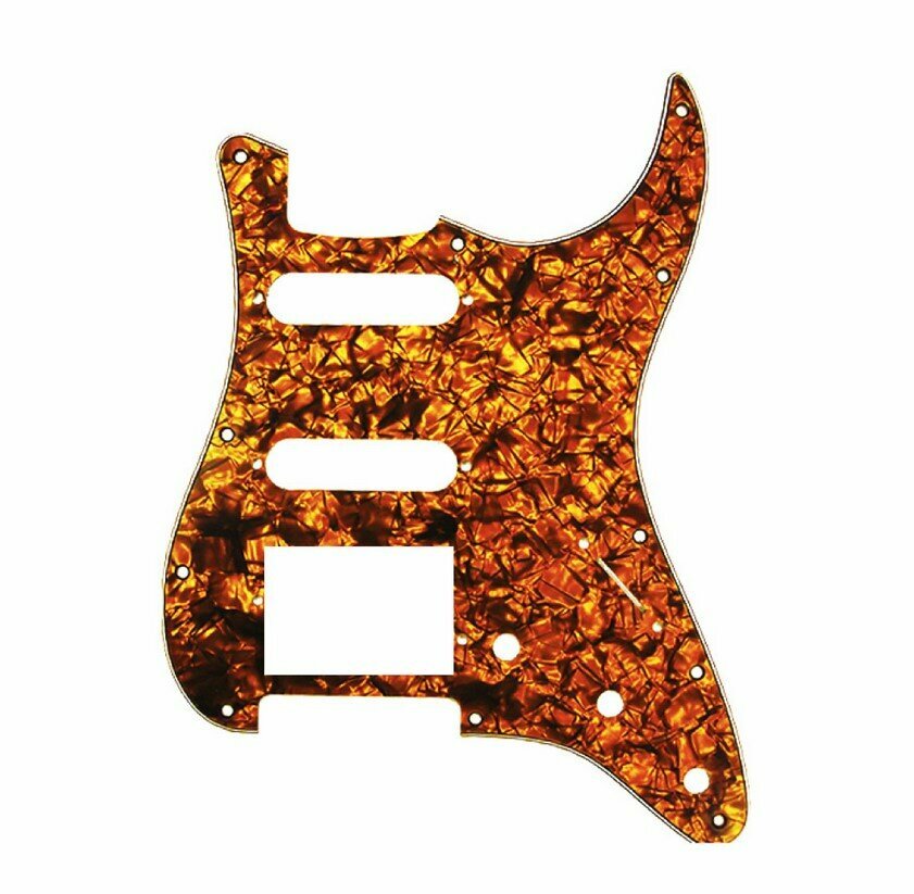 DPP-ST-ORP-HSS Защитная накладка электрогитары Stratocaster, HSS, оранжевая, D'Andrea