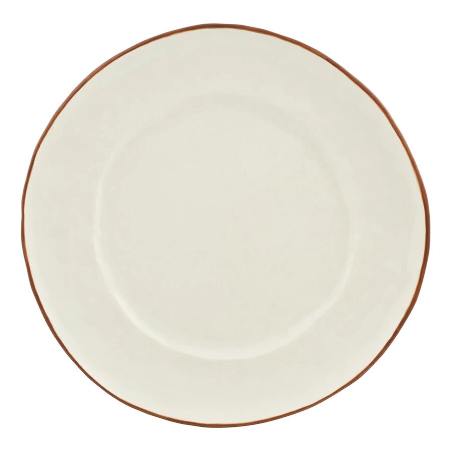 Тарелка обеденная Bordallo Pinheiro Тропические фрукты Кокос 27,5 см, керамика