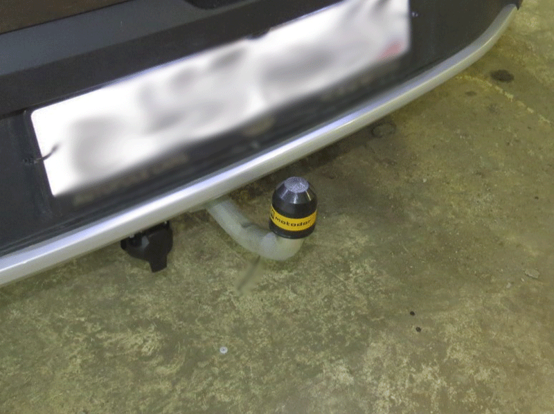 Фаркоп Motodor JAC JS4, Москвич 3 с 2022 г. (оцинк. Шар) арт.98301-A