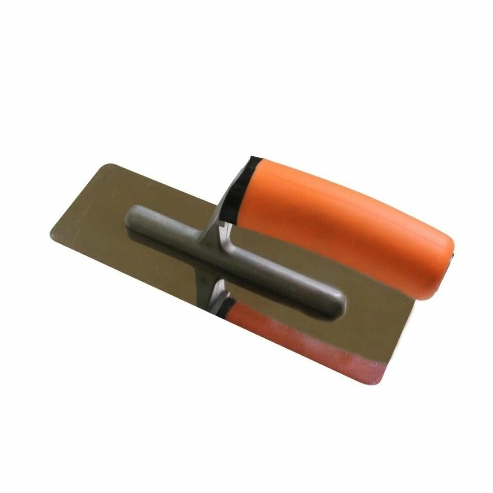 Кельма венецианская трапециевидная с прорезиненной ручкой STMDecor D2078P (20*8см)