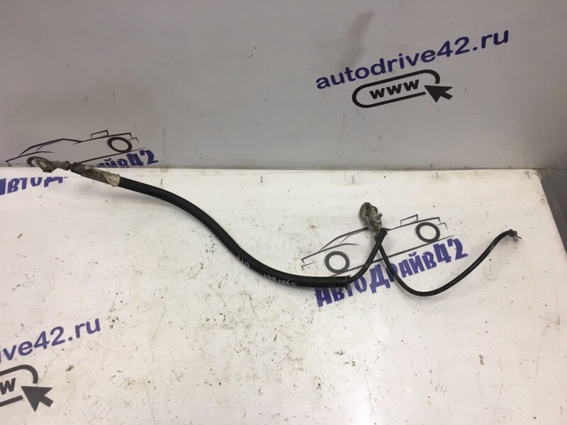 Б/У провод силовой Renault Symbol 2006 LB K7J700 Клемма минус 18991 RENAULT арт. 8200395750