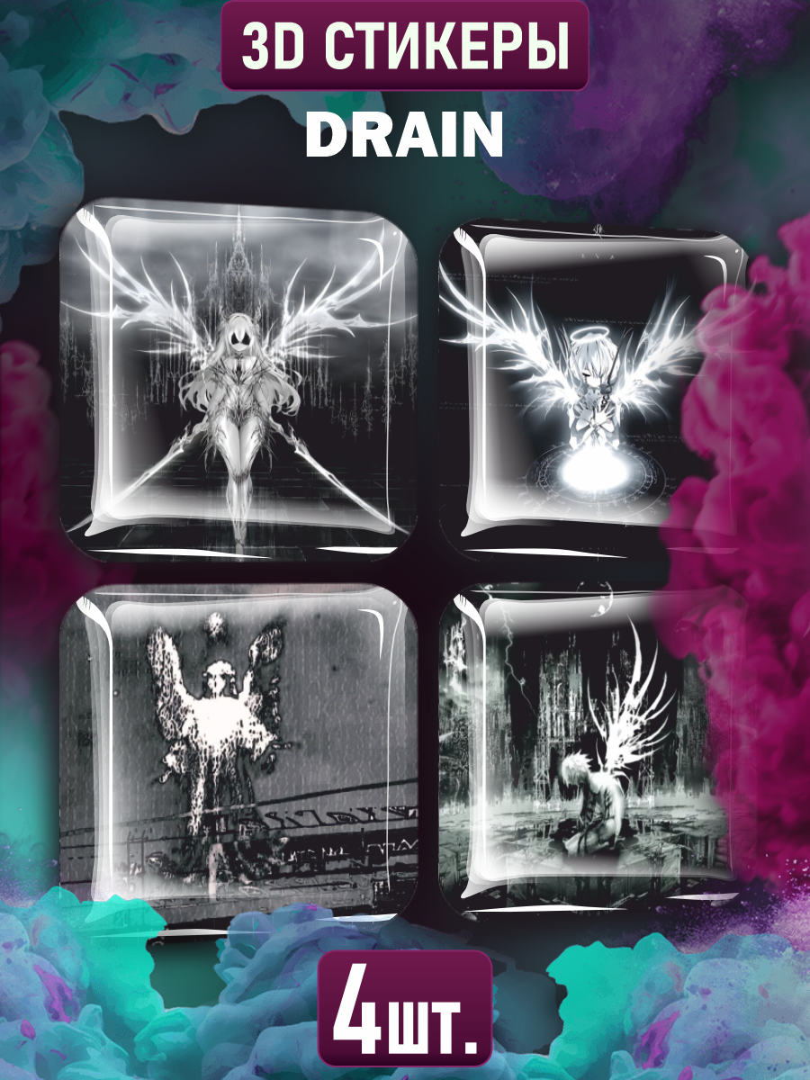Наклейки на телефон 3D стикеры y2k drain
