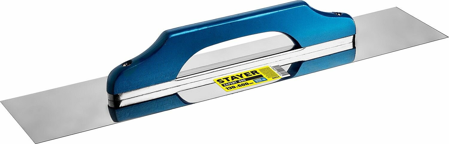 Гладилка штукатурная STAYER Expert 600, Professional, 130х600 мм