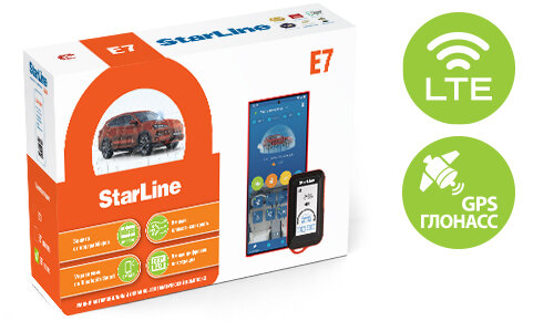 Автосигнализация StarLine E7 LTE GPS