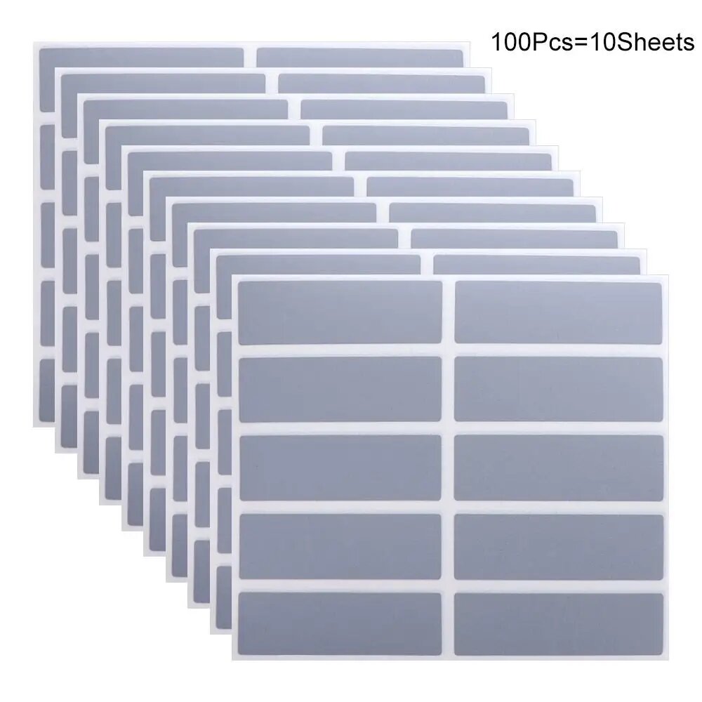 100 шт. прямоугольные скребковые наклейки, скретч-карты, забавные клейкие скретч-наклейки, креативные скретч-карты, подарочная лотерея