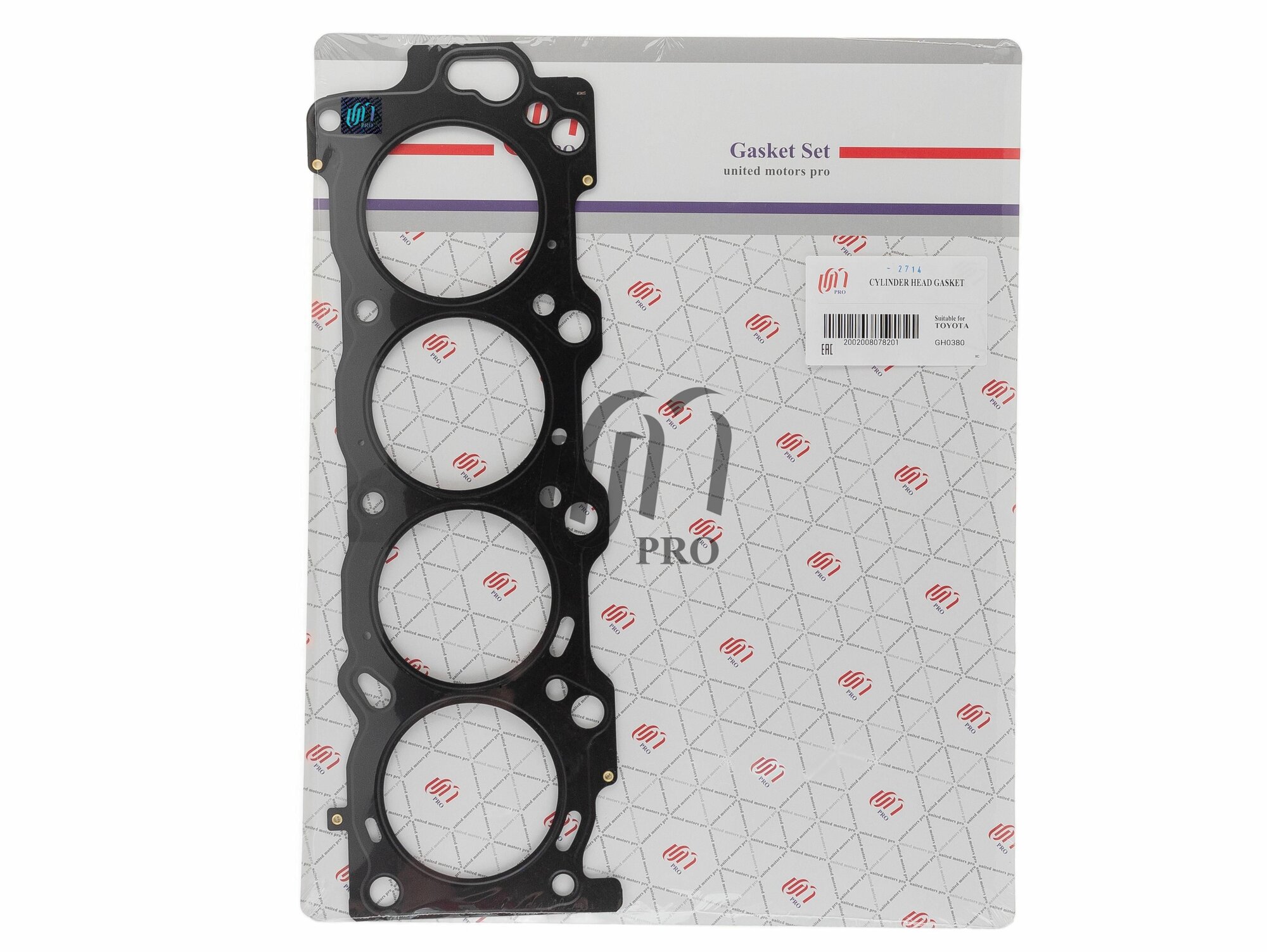 Прокладка головки блока правая Toyota 2UZ-FE V8 Land Cruiser (11115-50050) UMpro