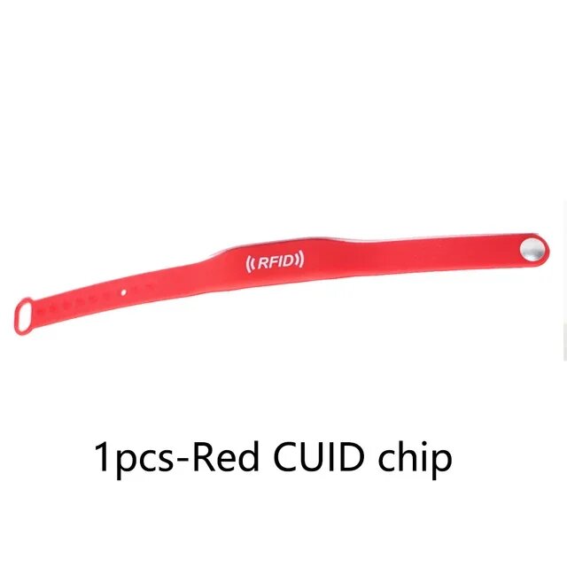 Смарт-чип CUID Gen2 сменный браслет RFID NFC Красный