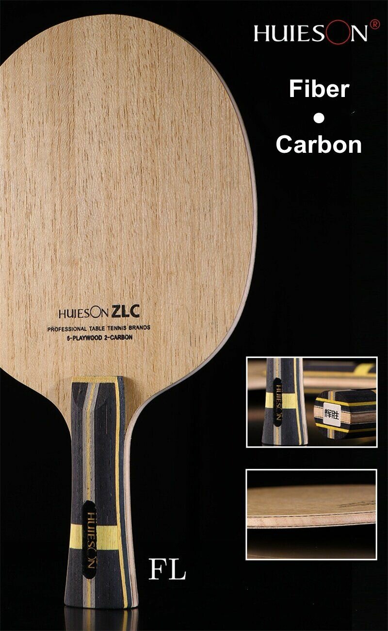 Основание ракетки Huieson ZLC Carbon 5 слоев дерева 2 слоя