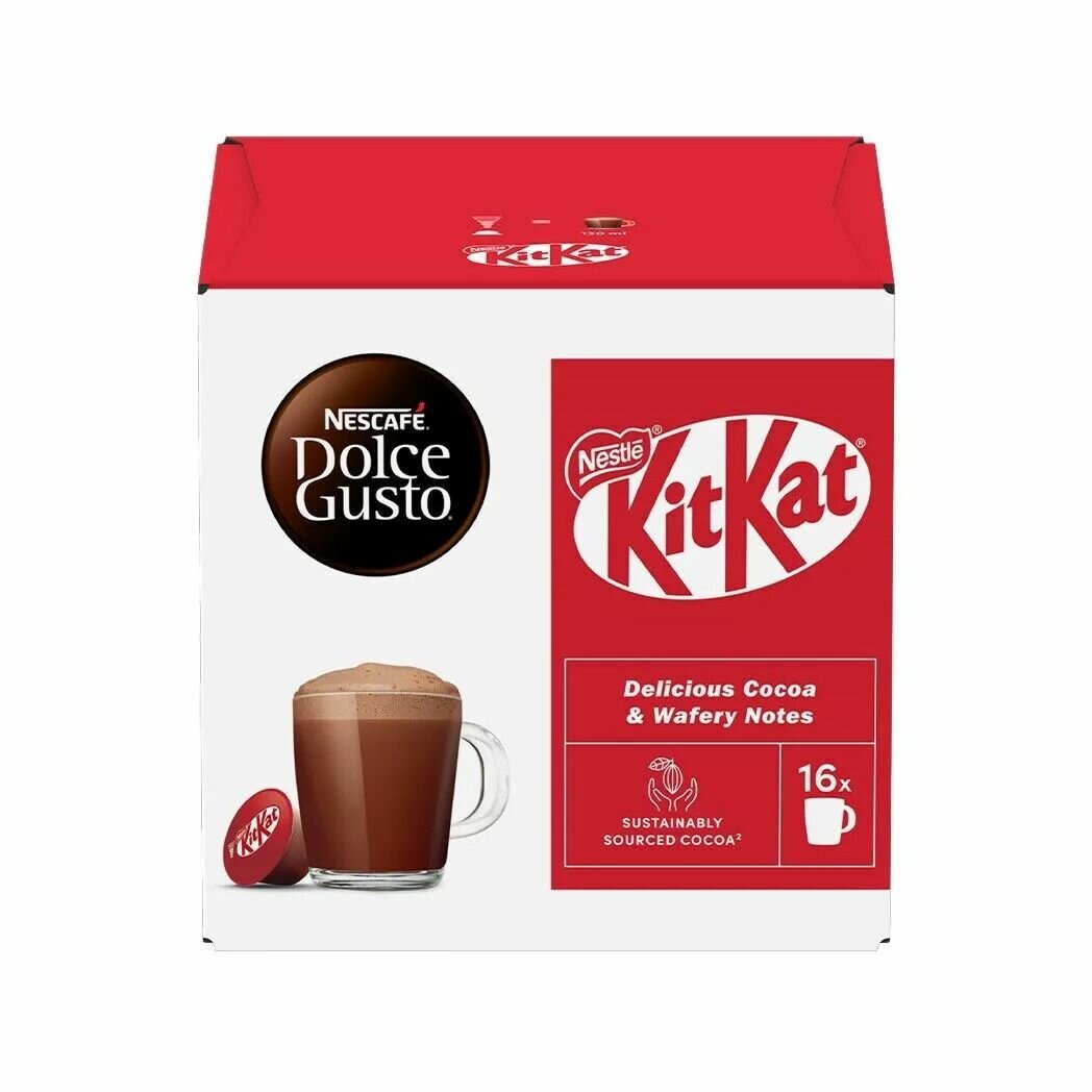 Кофе в капсулах Nescafe Dolce Gusto KitKat, 16 шт