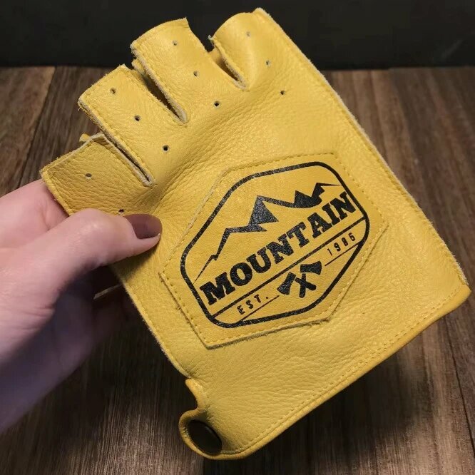 Кожаные перчатки Mountain, размер M, цвет Mountain