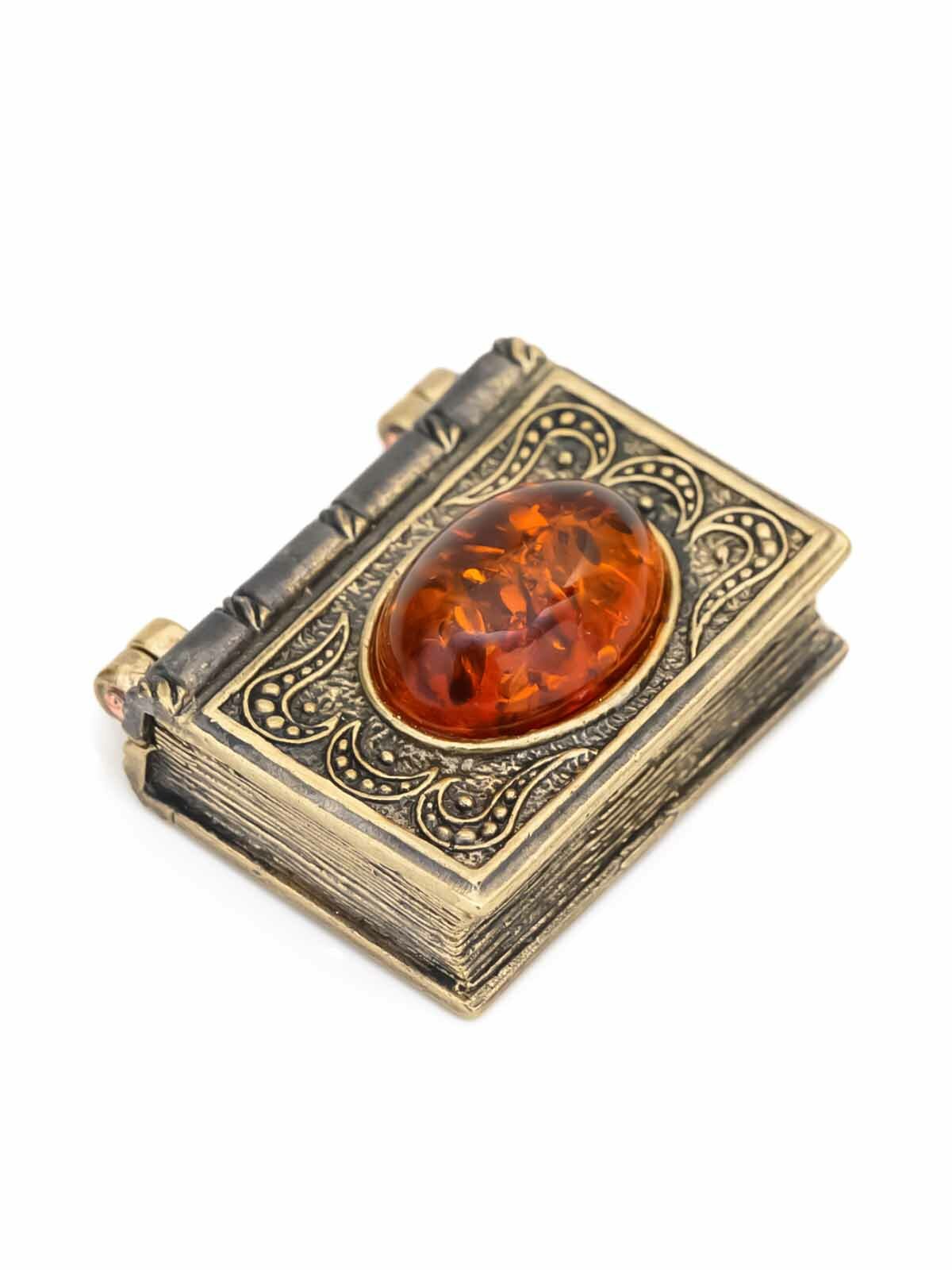 Сувенирная фигурка - Книга Тайн, Балтийский Янтарь, 1,6 см