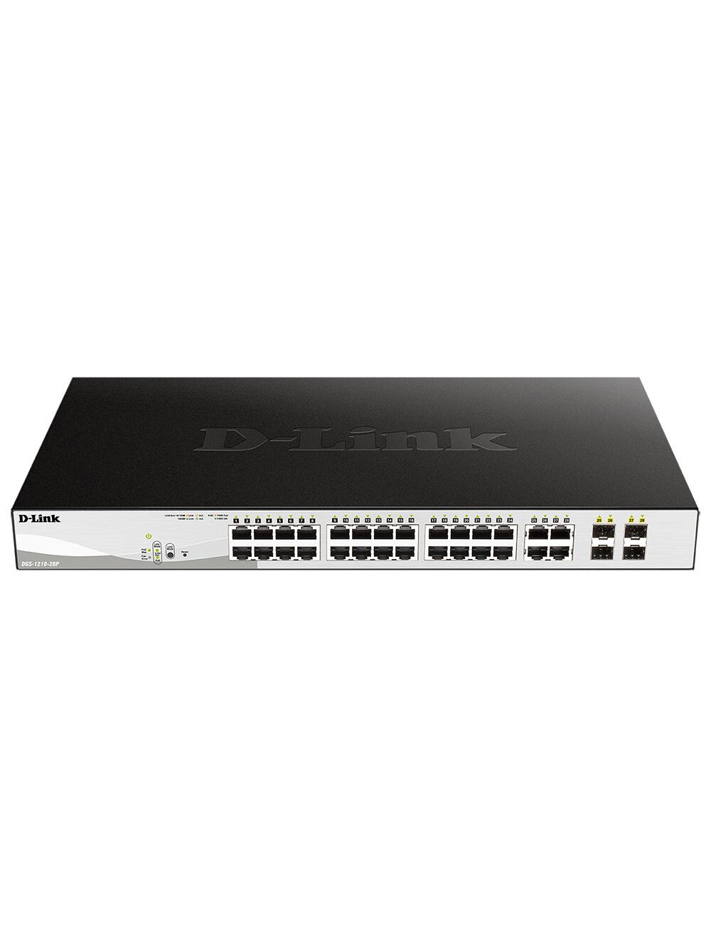 Коммутатор D-Link DGS-1210-28P/F1A 24G 24PoE 193W управляемый