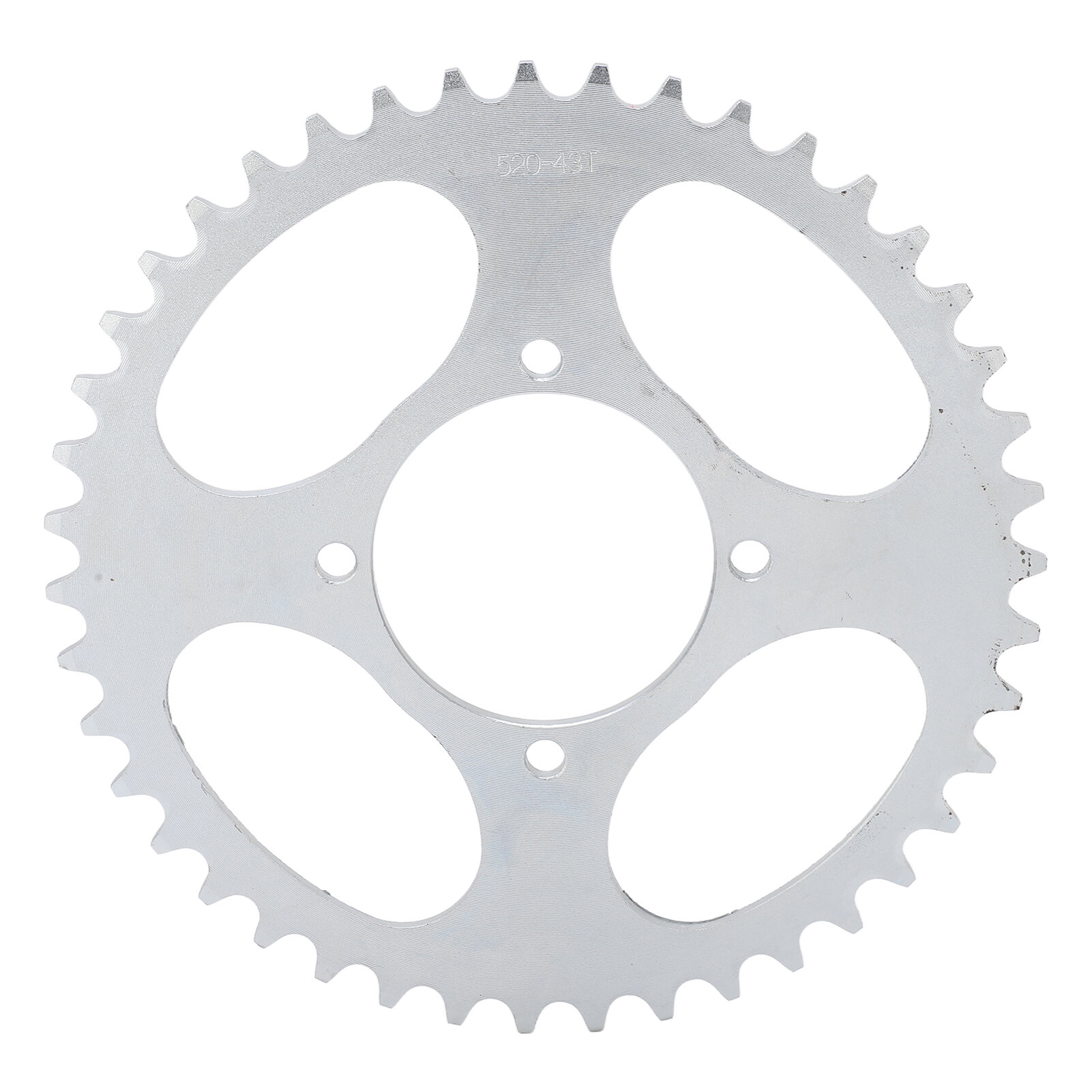 Задняя звездочка 520 43T, 43 зуба, шаг 520, прочная задняя звездочка для картинга, квадроцикла, мотоцикла, легкого двигателя, запчасти для самостоятельной сборки